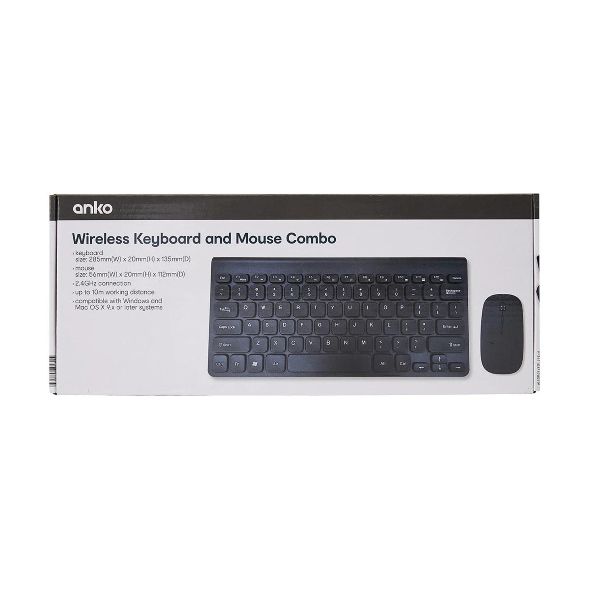 Wireless Keyboard and Mouse Combo - Kmart