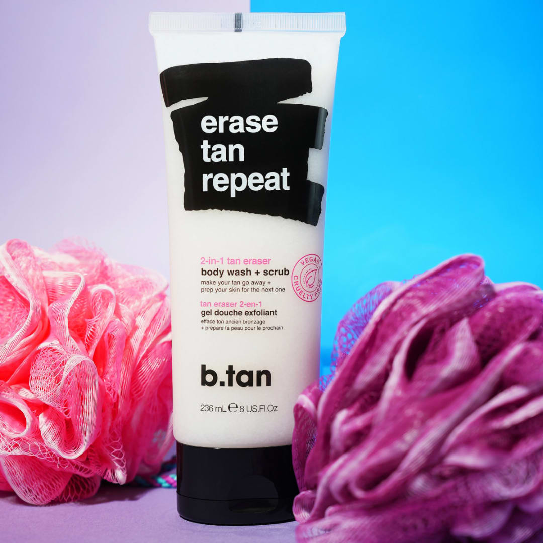 b.tan Erase Tan Repeat 2-in-1 Tan Eraser 236ml - Kmart