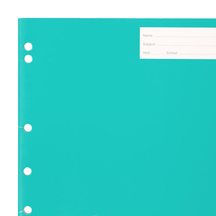 Binder Book - A4, 128 Pages, Blue - Kmart