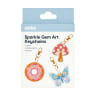 3 Pack Sparkle Gem Art - Keychains - Kmart NZ
