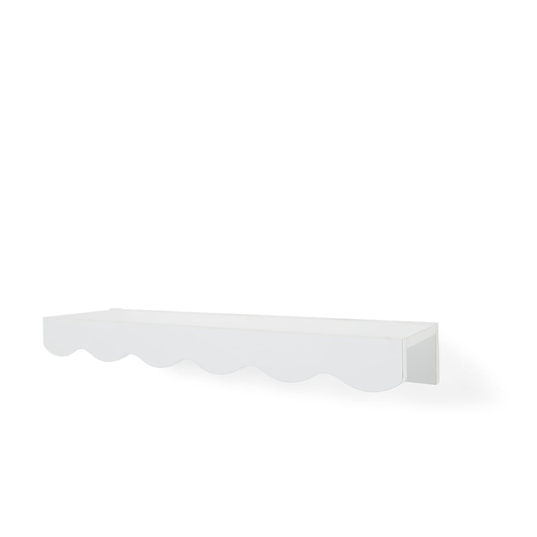 Wave Shelf - White - Kmart NZ