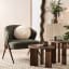 Asker Lounge Chair Walnut - Kmart