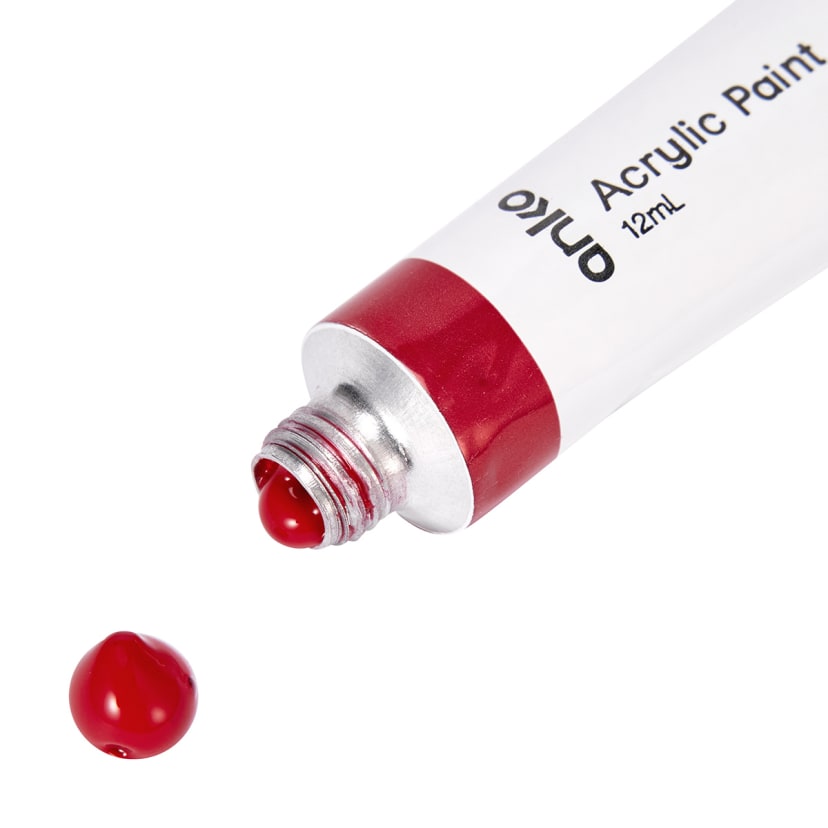 12 Pack Acrylic Paints - Kmart