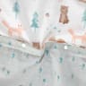 Cotton Reversible Cot Quilt Cover Set - Woodland - Kmart