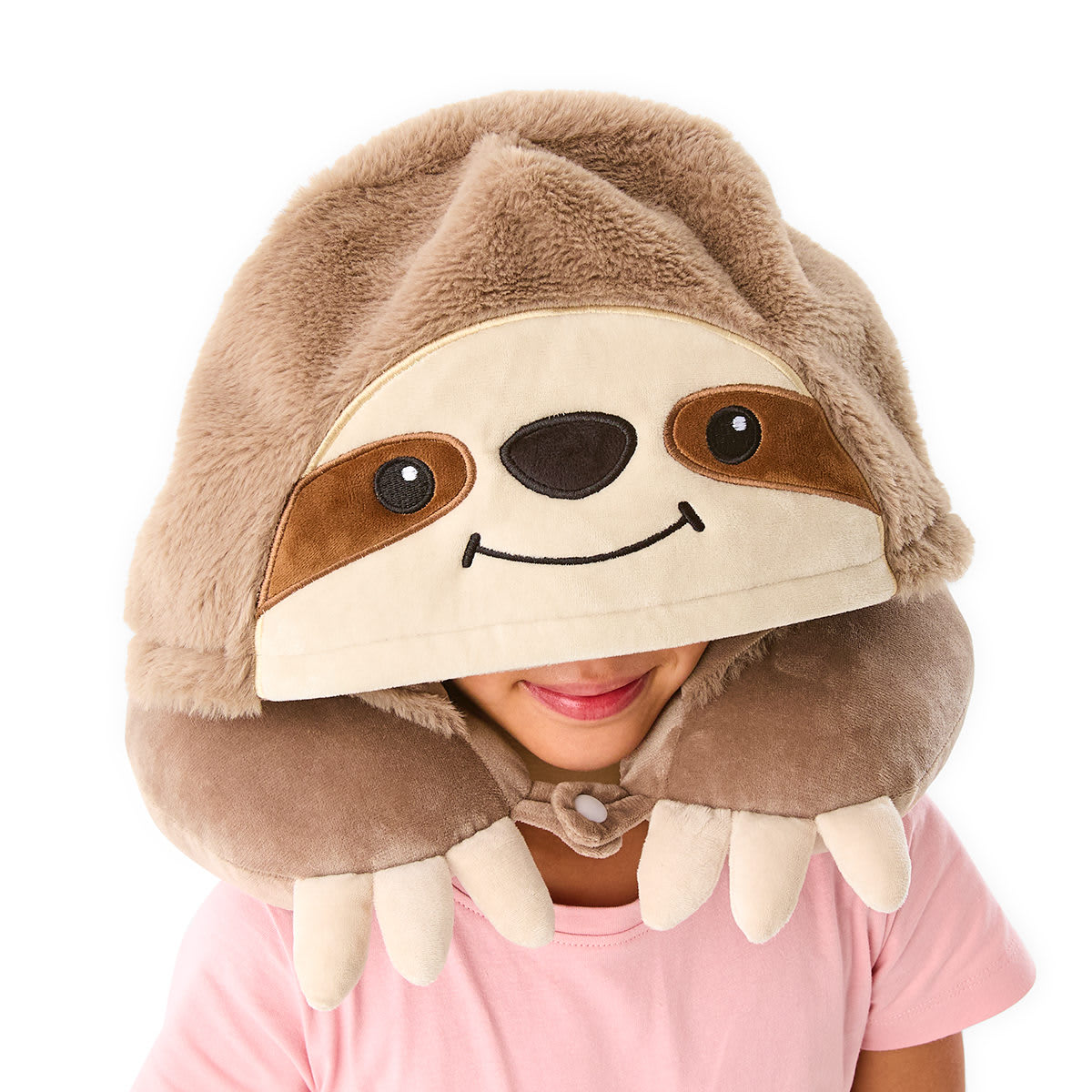 Plush Hood Pillow - Sloth - Kmart