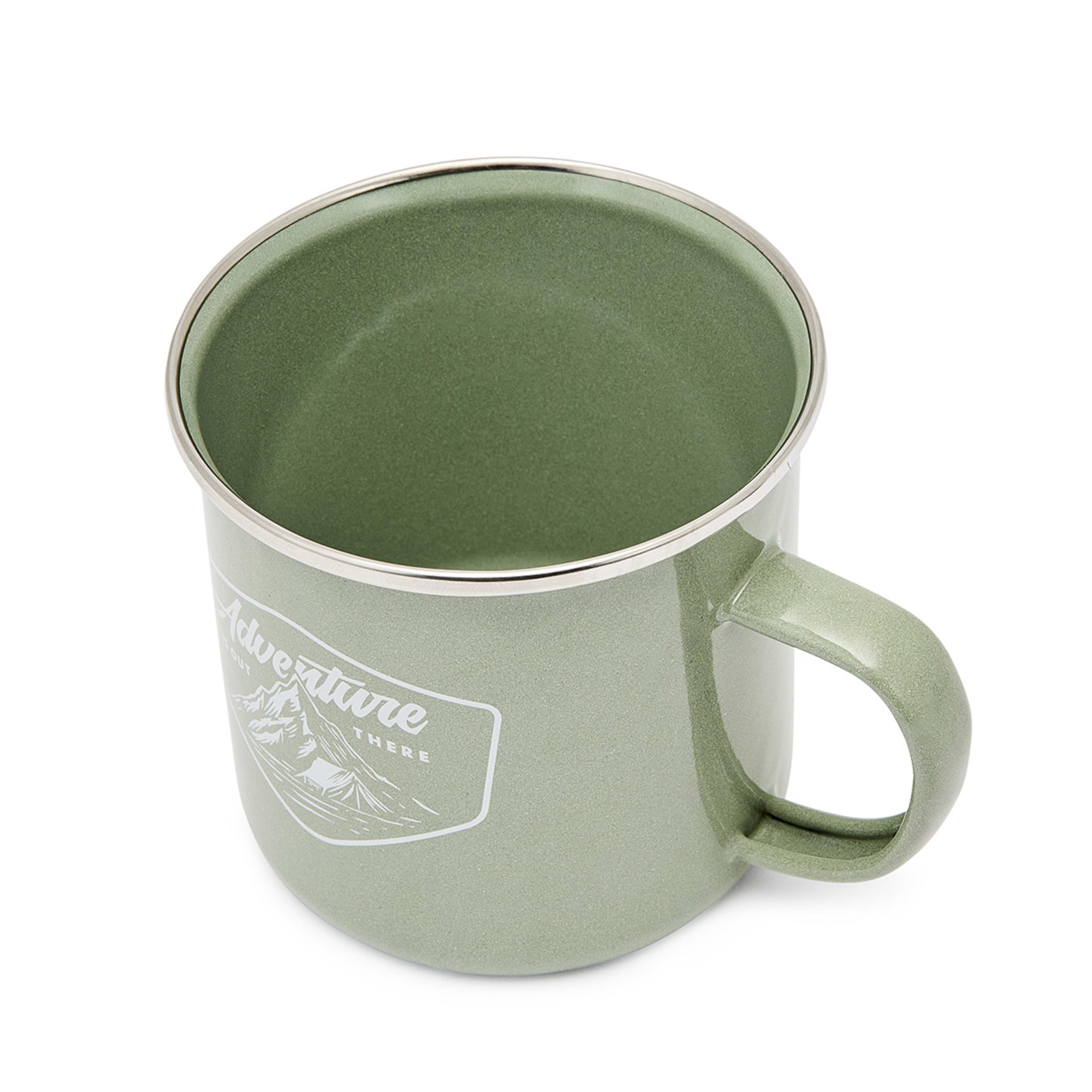 500ml Enamel Mug - Assorted - Kmart