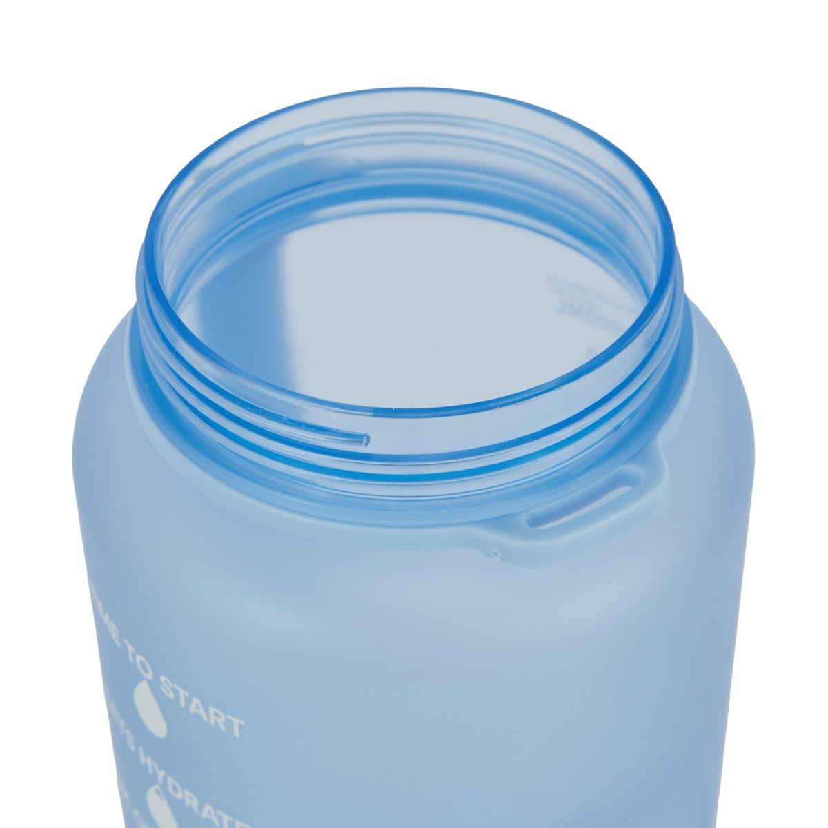 2.1L Blue Daily Intake Flip Lid Drink Bottle - Kmart