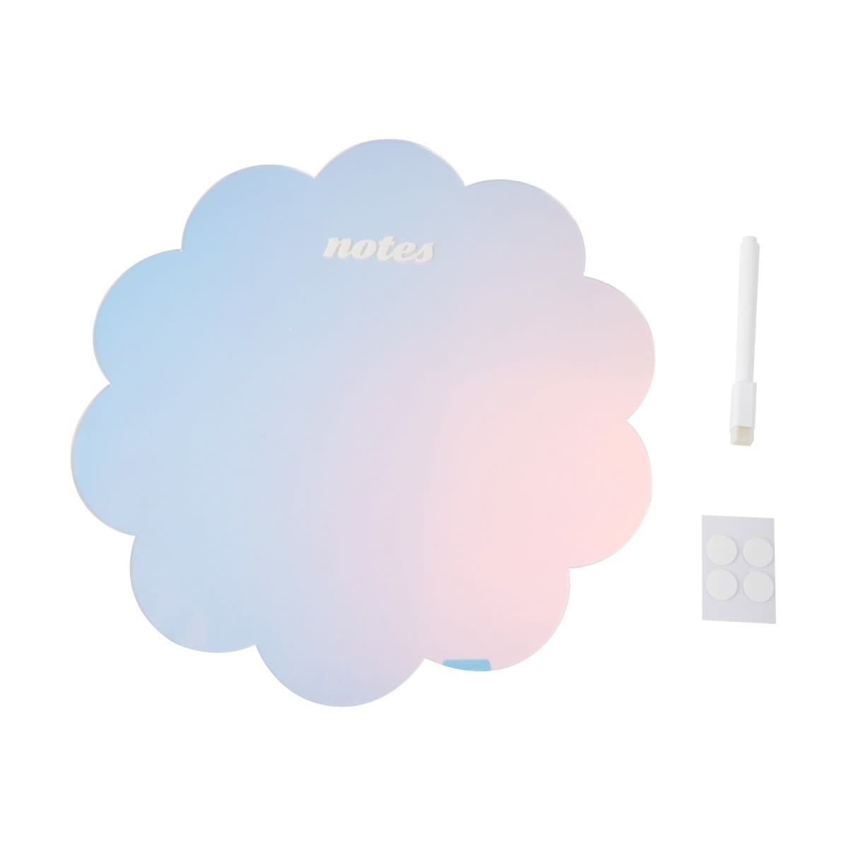 Iridescent Flower Memo Board - Kmart