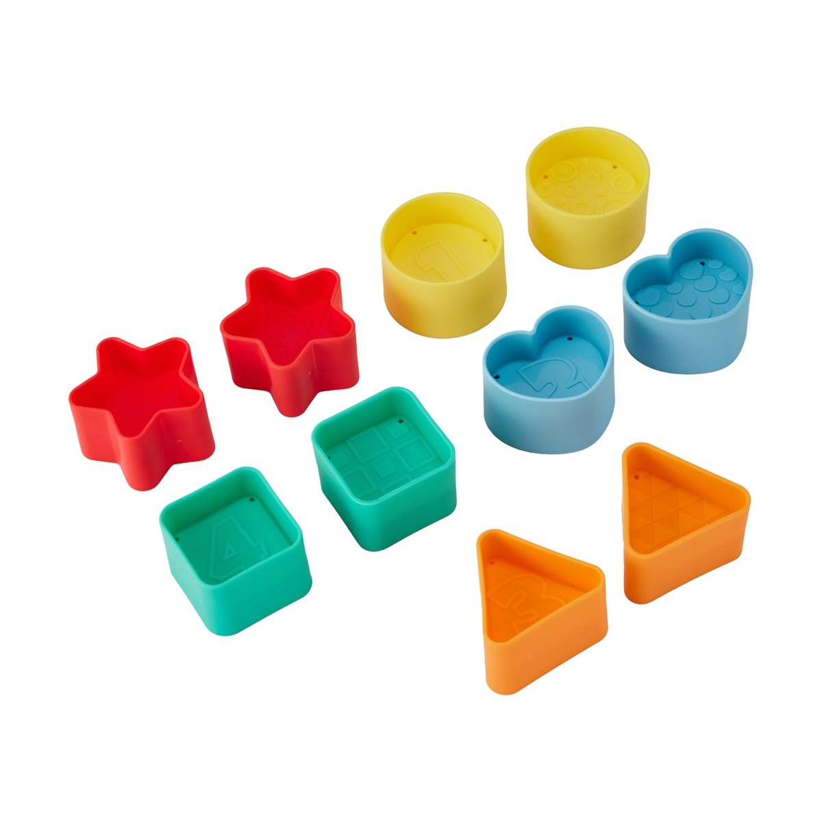 12 Piece Play & Learn Shape Sorter Set - Kmart