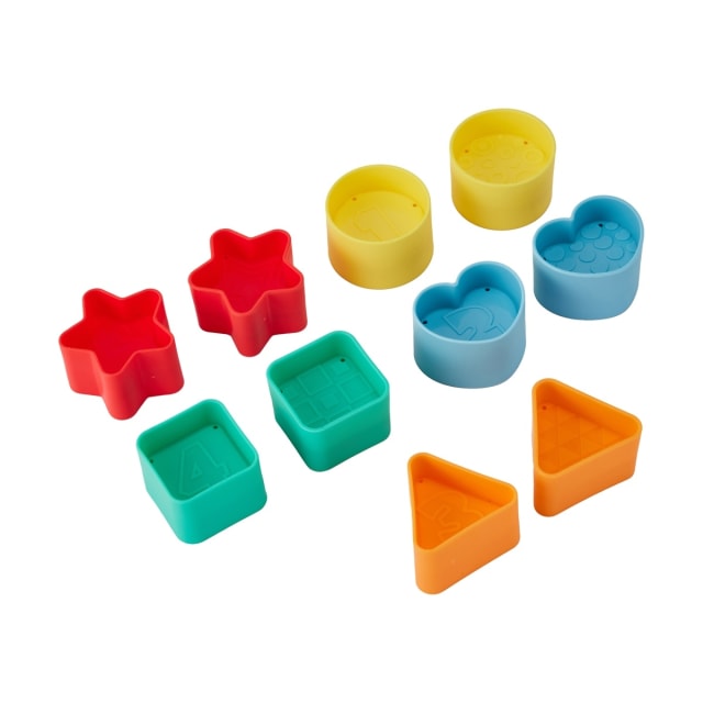 12 Piece Play & Learn Shape Sorter Set - Kmart