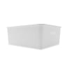 19L Ribbed Container - White - Kmart