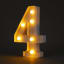 Light Up Number - 4 - Kmart