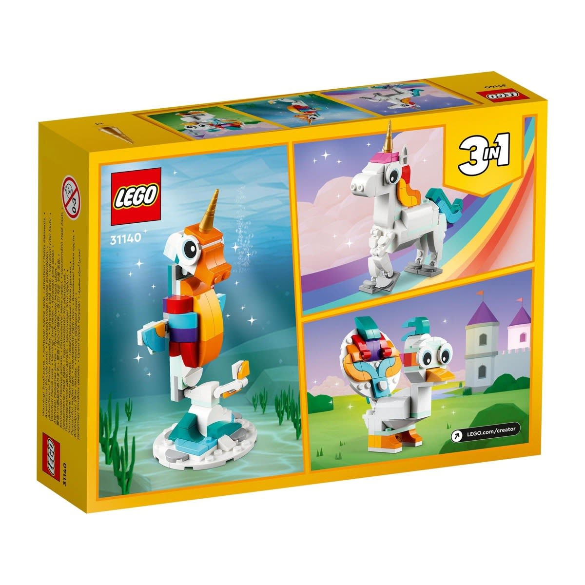LEGO Creator Magical Unicorn 31140 - Kmart