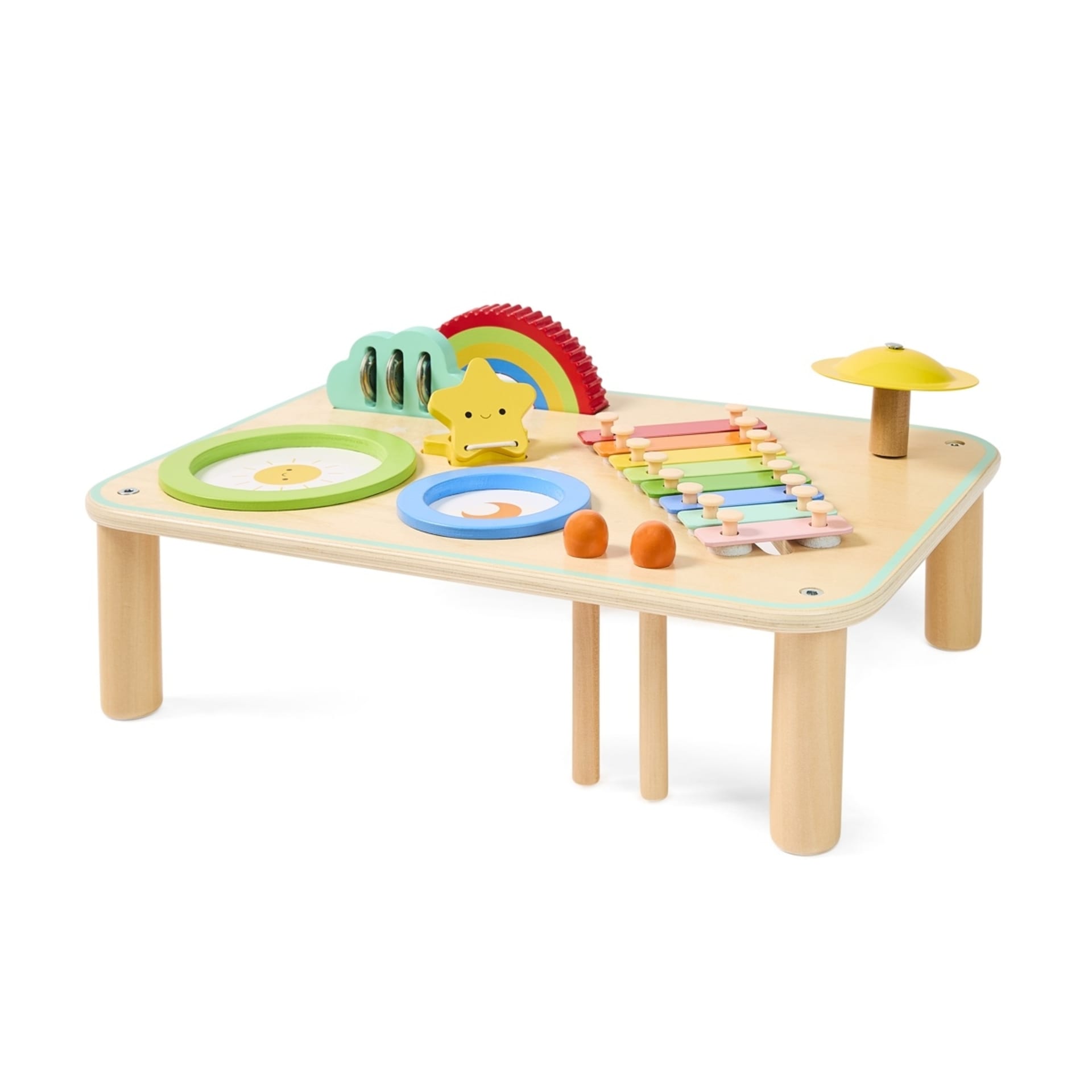 8 Piece Wooden Music Table - Kmart