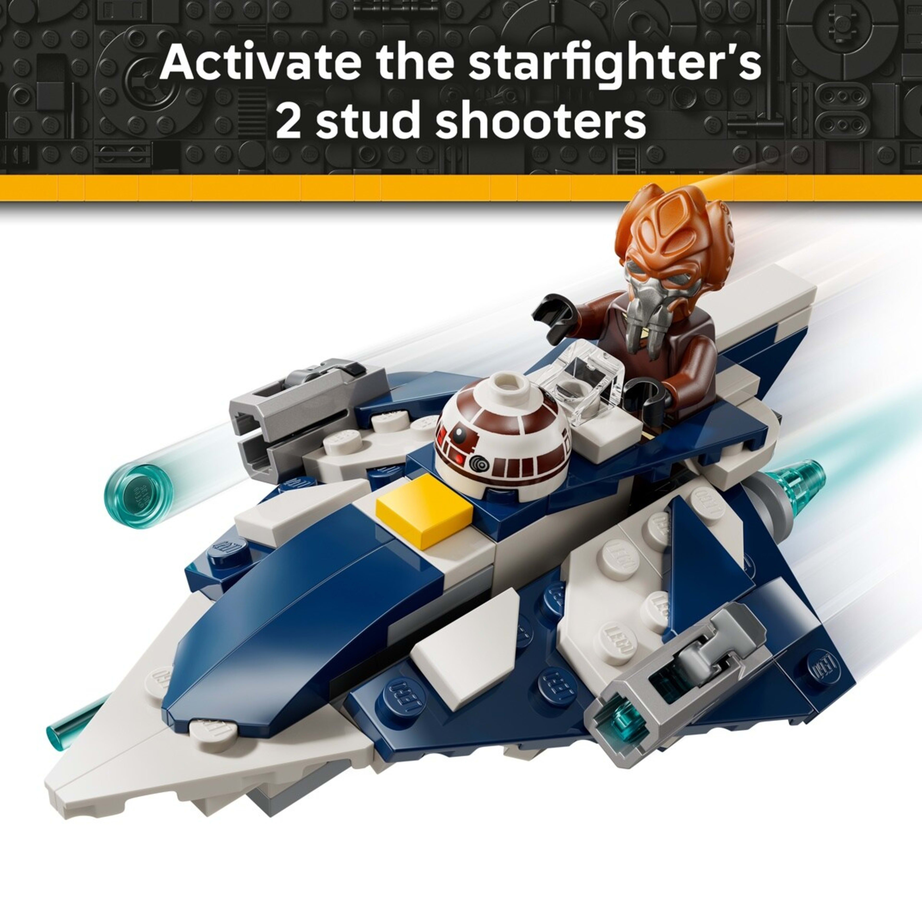 LEGO Star Wars Plo Koon’s Jedi Starfighter Microfighter 75400 - Kmart