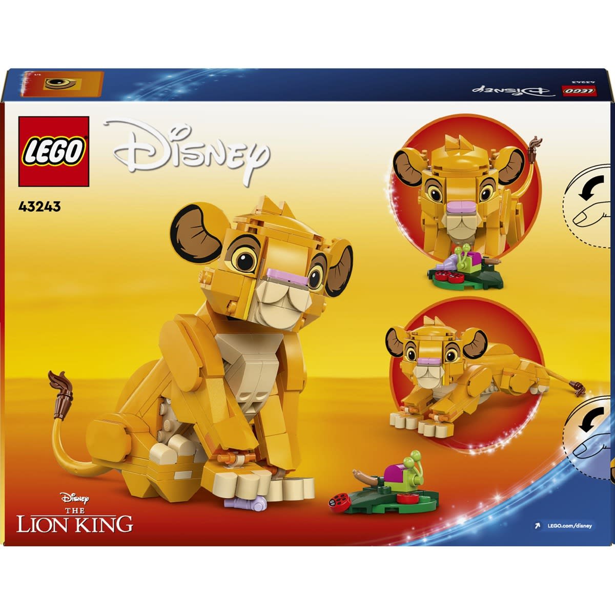 LEGO Disney Specials Simba the Lion King Cub 43243 - Kmart