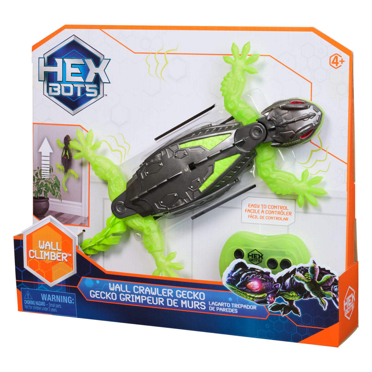 Hex Bots Wall Crawler Gecko Toy - Kmart