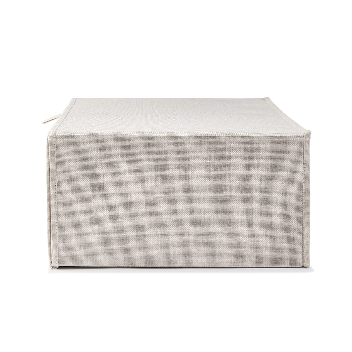 Linen Look Clothing Storage Box - Beige - Kmart