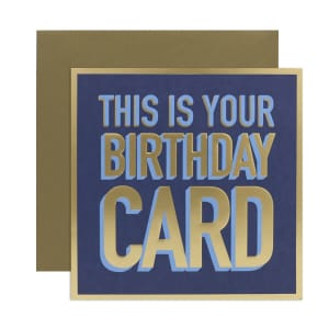 Hallmark Birthday Card - This Is Your Card - Kmart