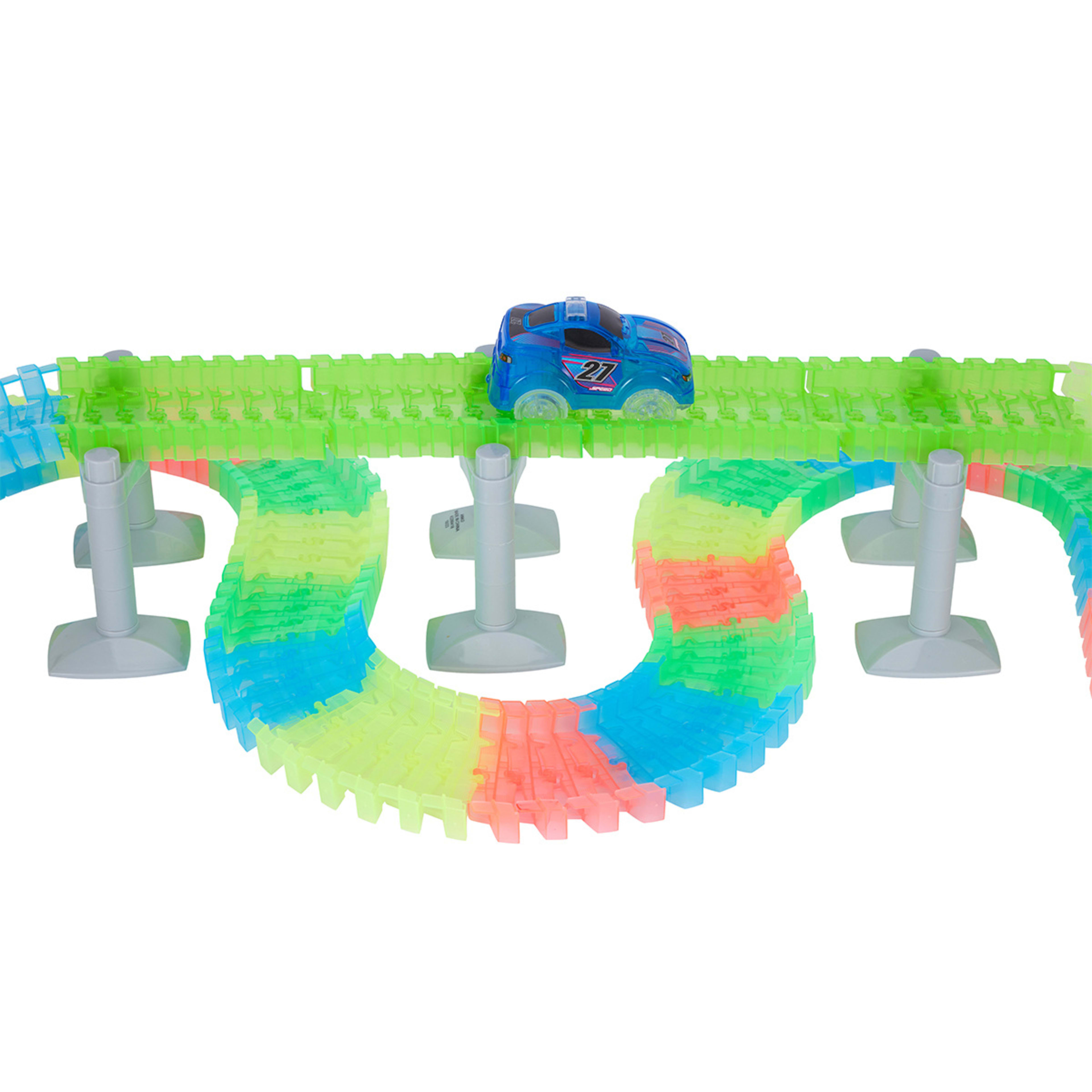 264 Piece Glow Track Playset - Kmart