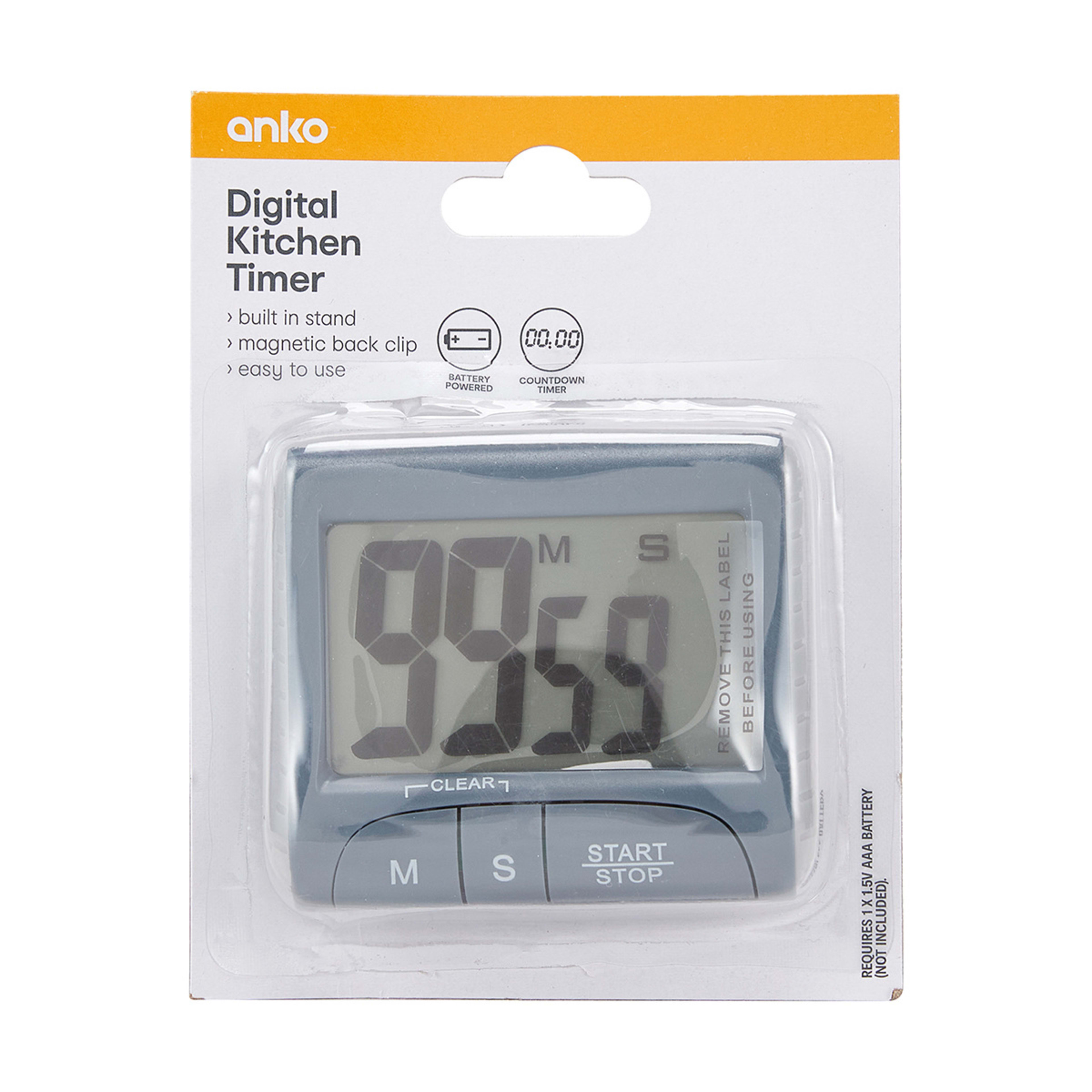 Digital Kitchen Timer - Kmart
