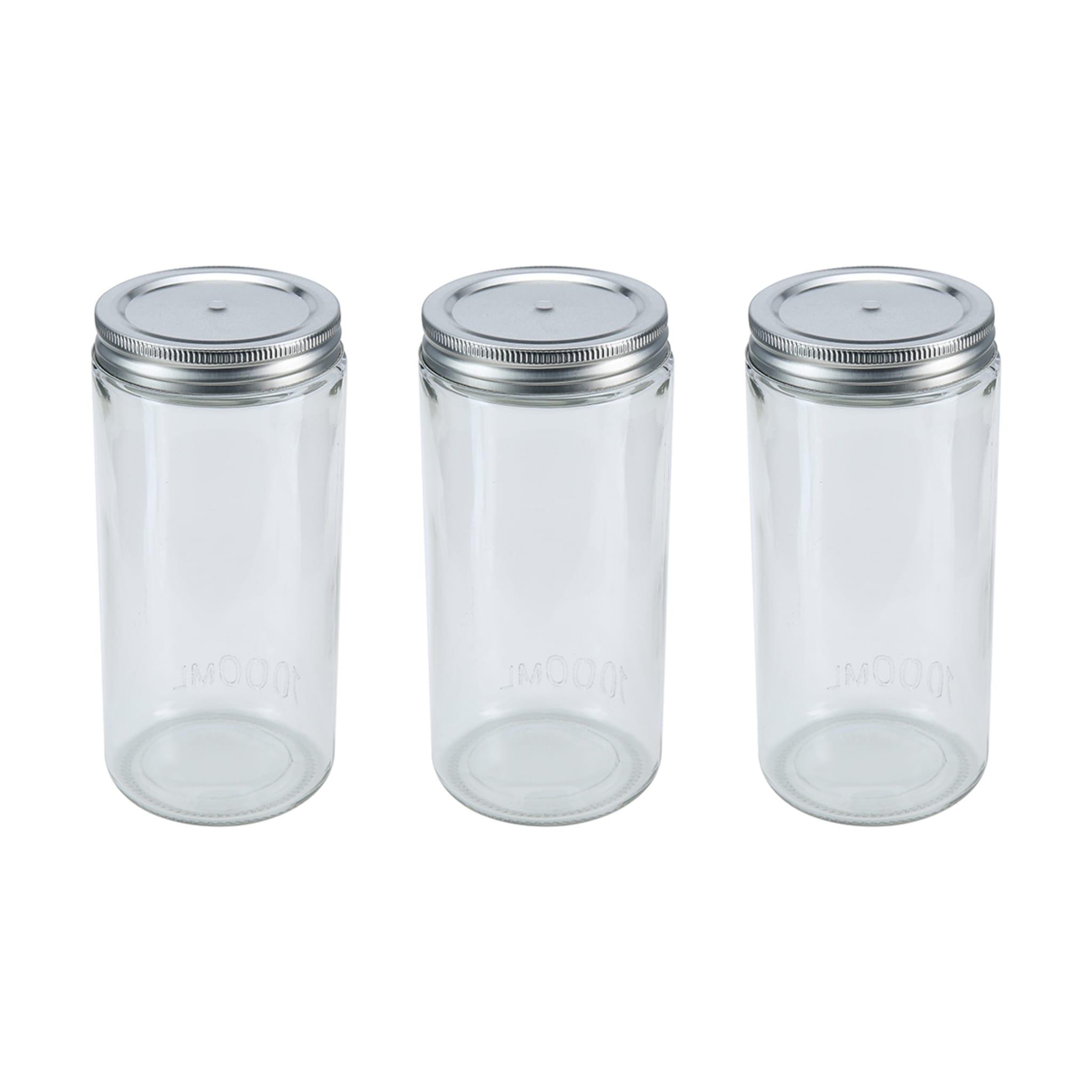 3 Preserving Jars - 1000ml - Kmart