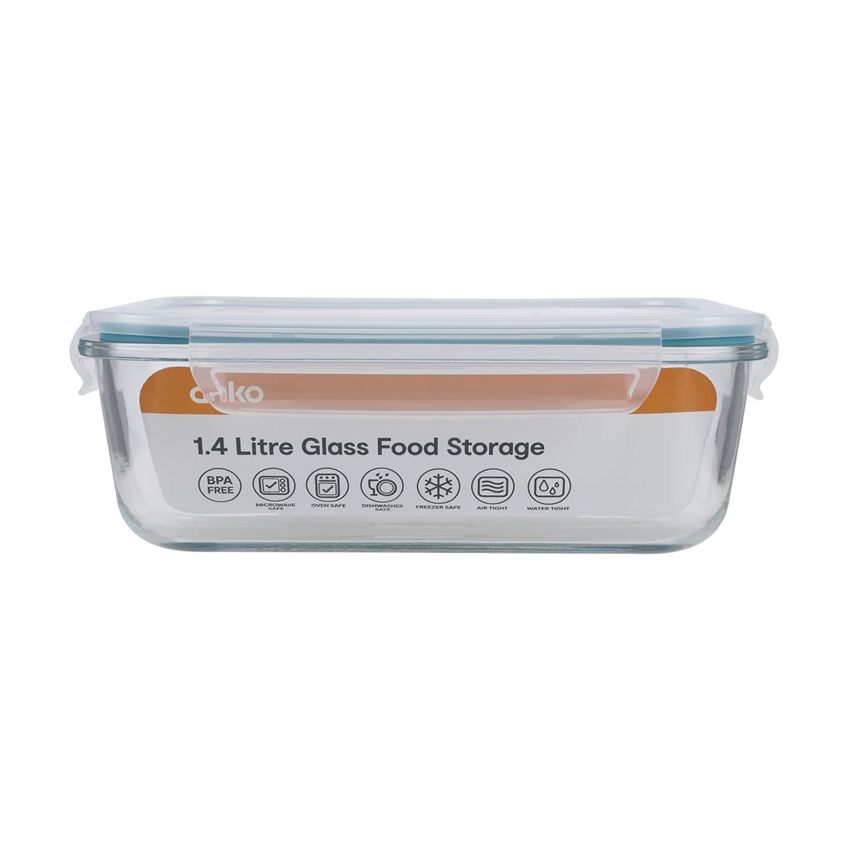 1.4 Litre Glass Food Storage Container - Kmart NZ