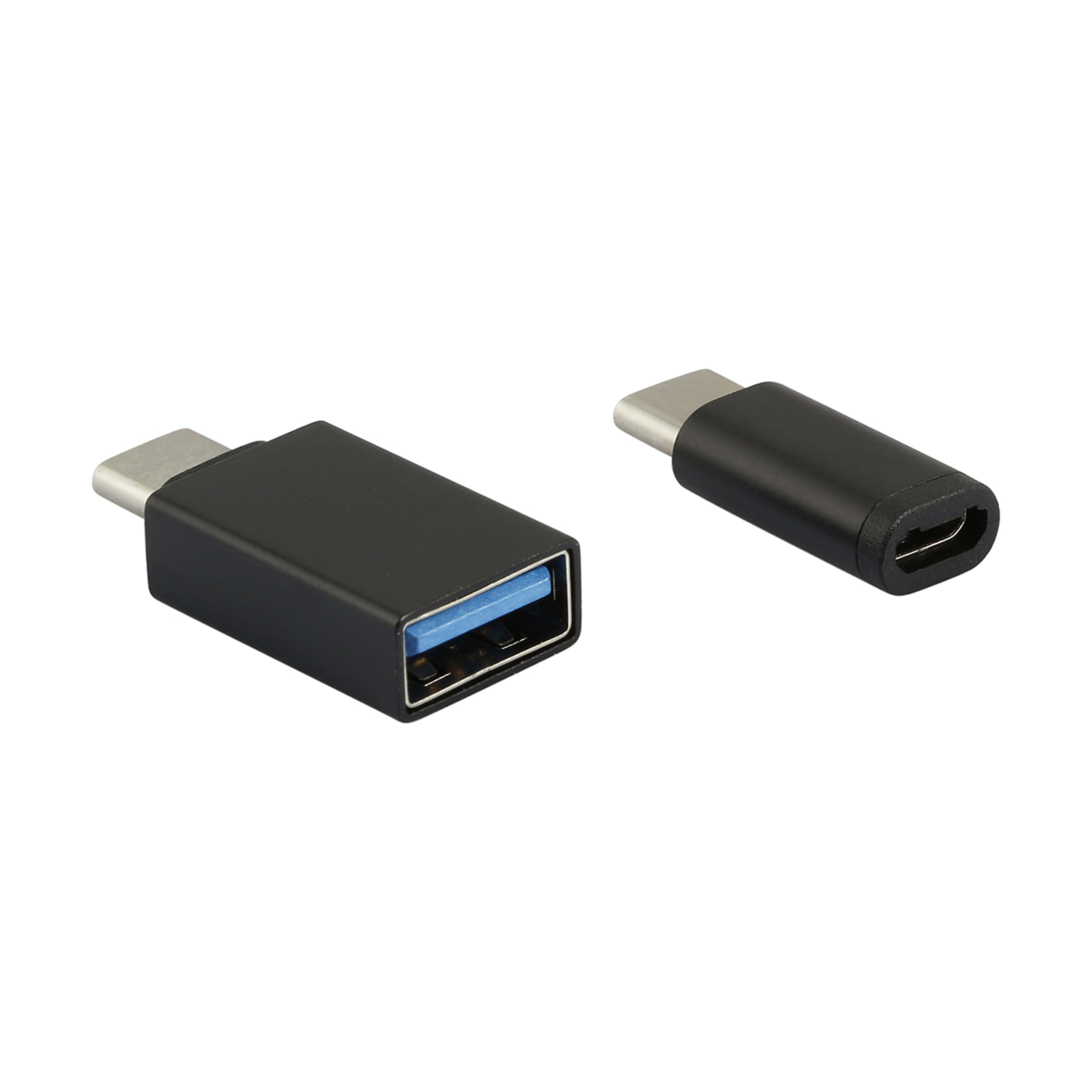 USB-C to Micro USB & USB Adaptor - Kmart