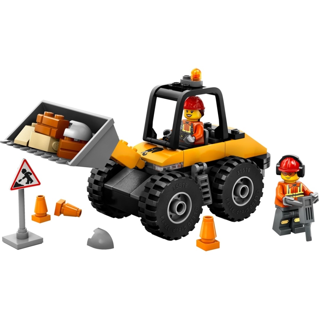 LEGO City Yellow Construction Wheel Loader 60450 - Kmart
