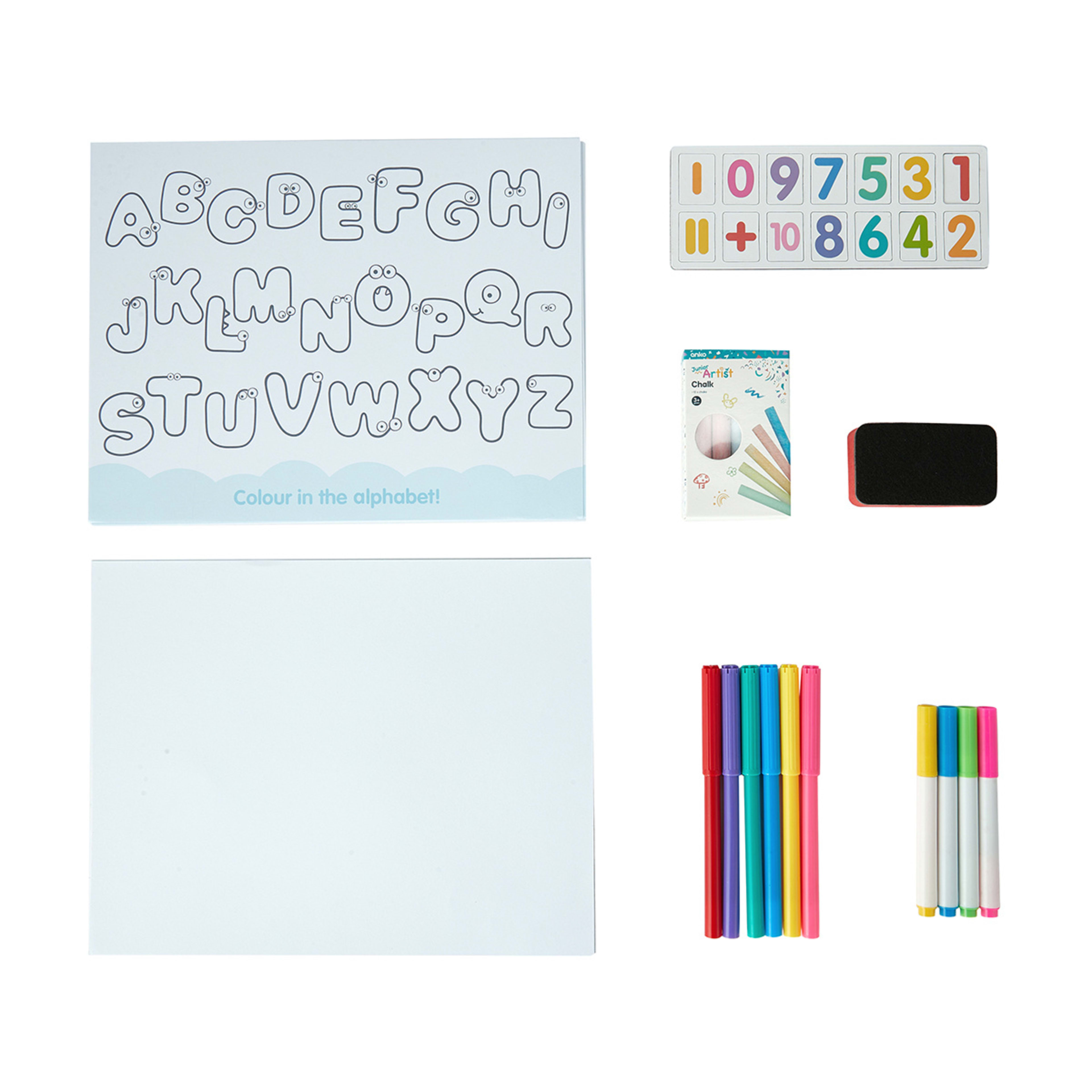 47 Piece Travel Activity Case Set - Kmart