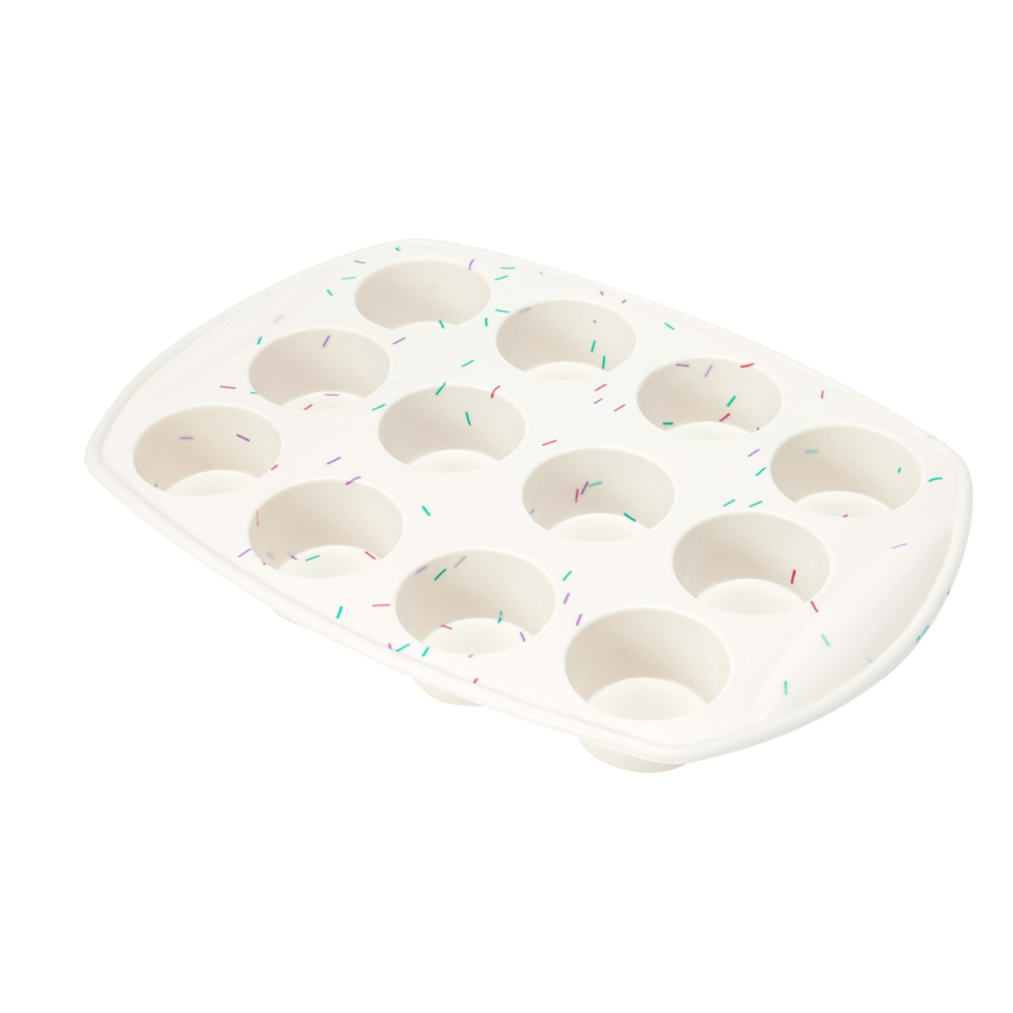12 Cup Silicone Mini Muffin Pan - Kmart