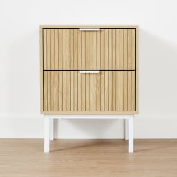 Isla 2 Drawer Bedside Table - Kmart NZ