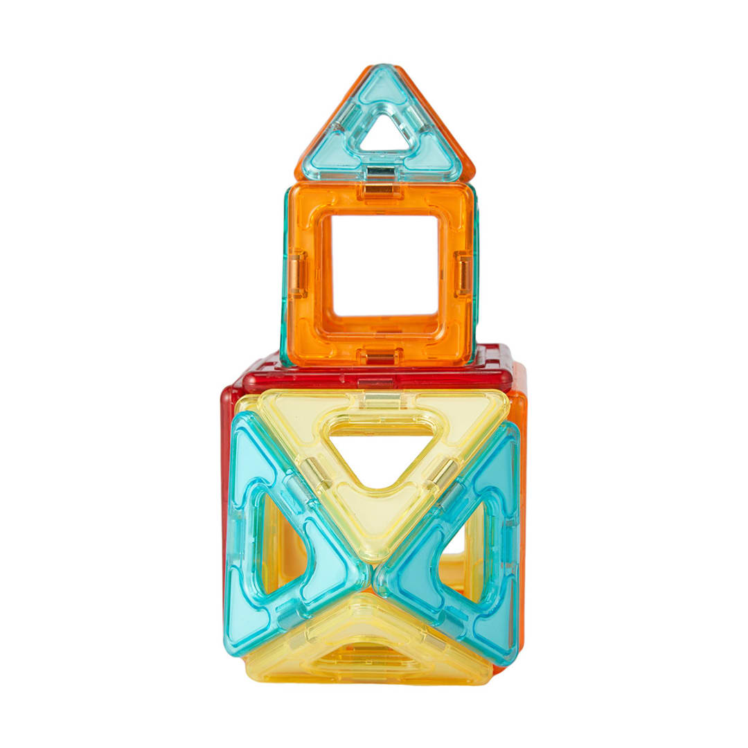 18 Piece Magnetic Tiles Set - Kmart