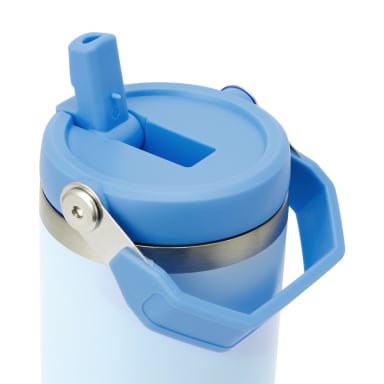 840ml Blue Tumbler with Top Handle - Kmart