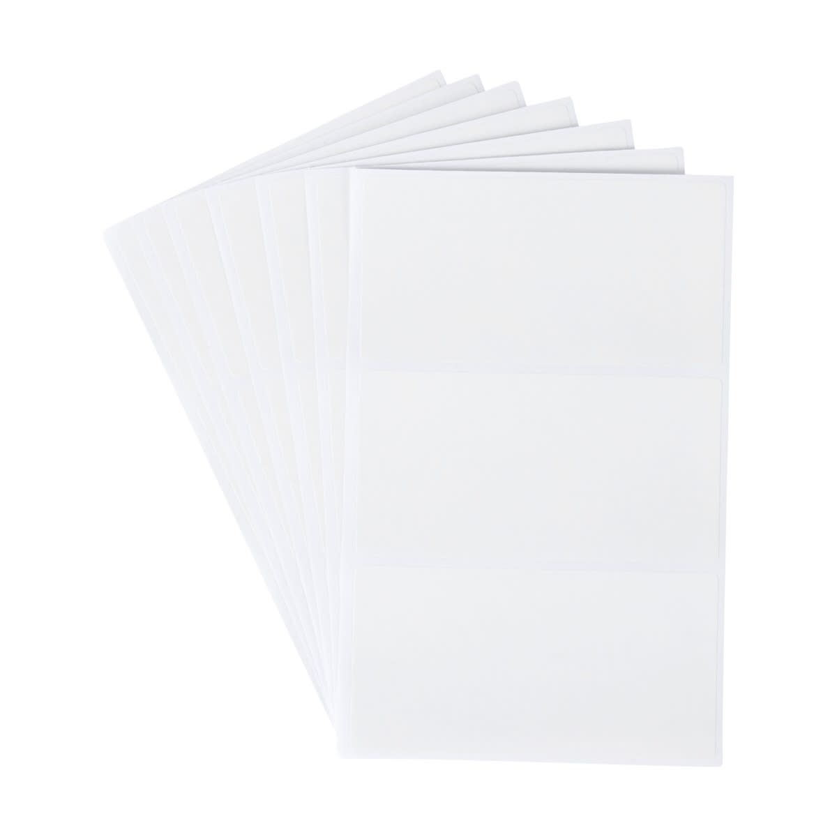 72 Pack Rectangle Labels - Kmart NZ