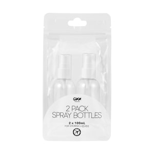 2 Pack Travel Solutions Spray Bottles - Kmart
