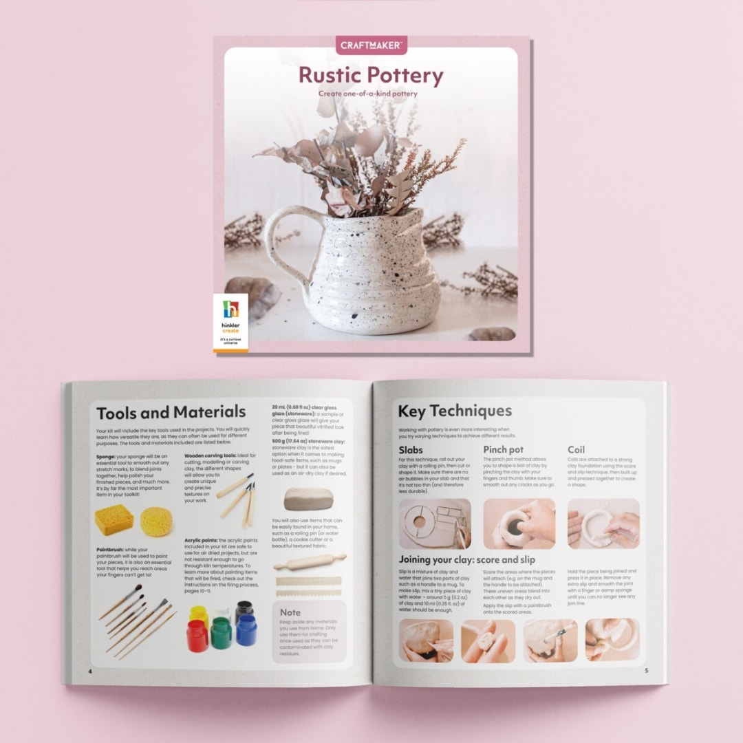 Craft Maker Rustic Pottery Kit - Kmart