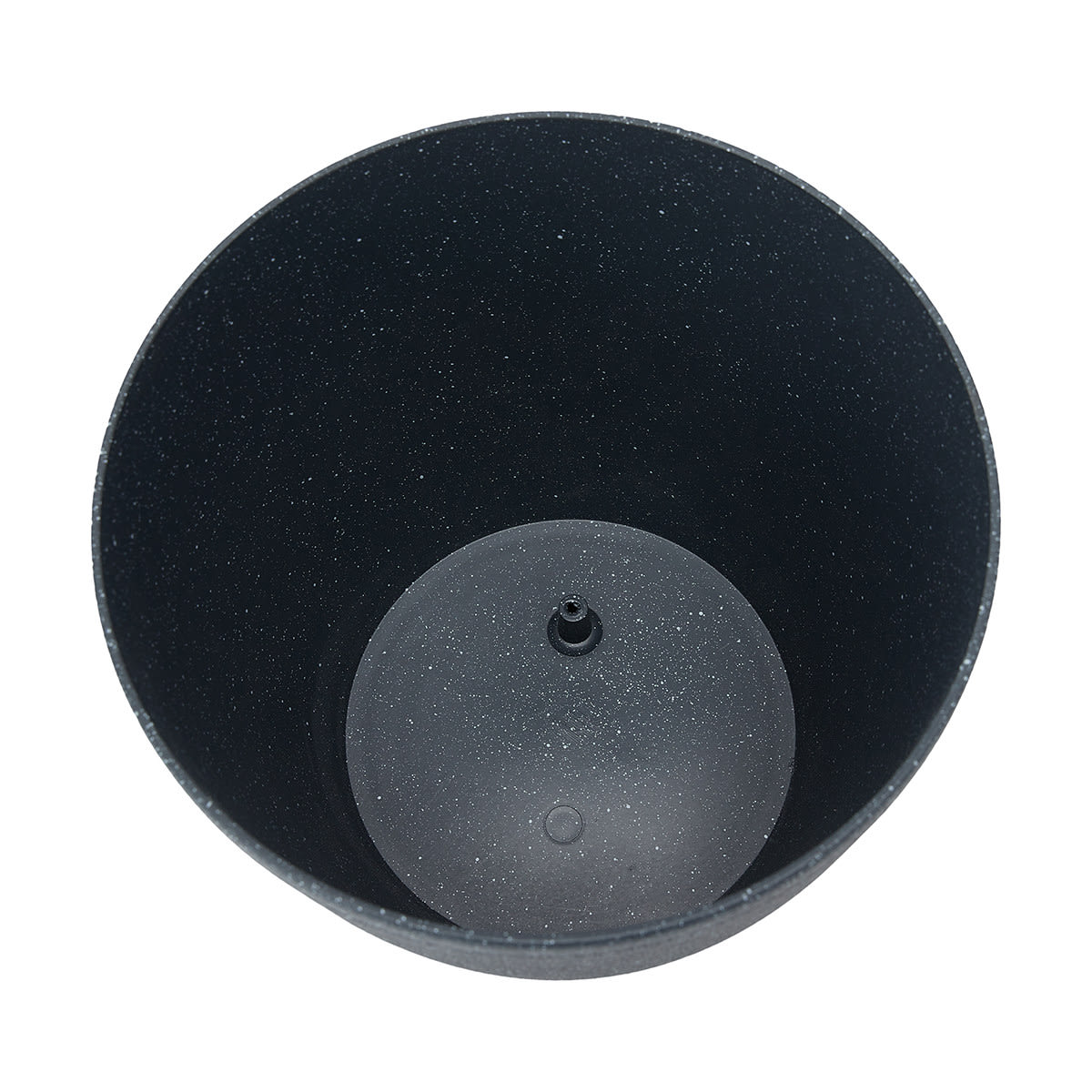 28cm Textured Pot - Grey - Kmart