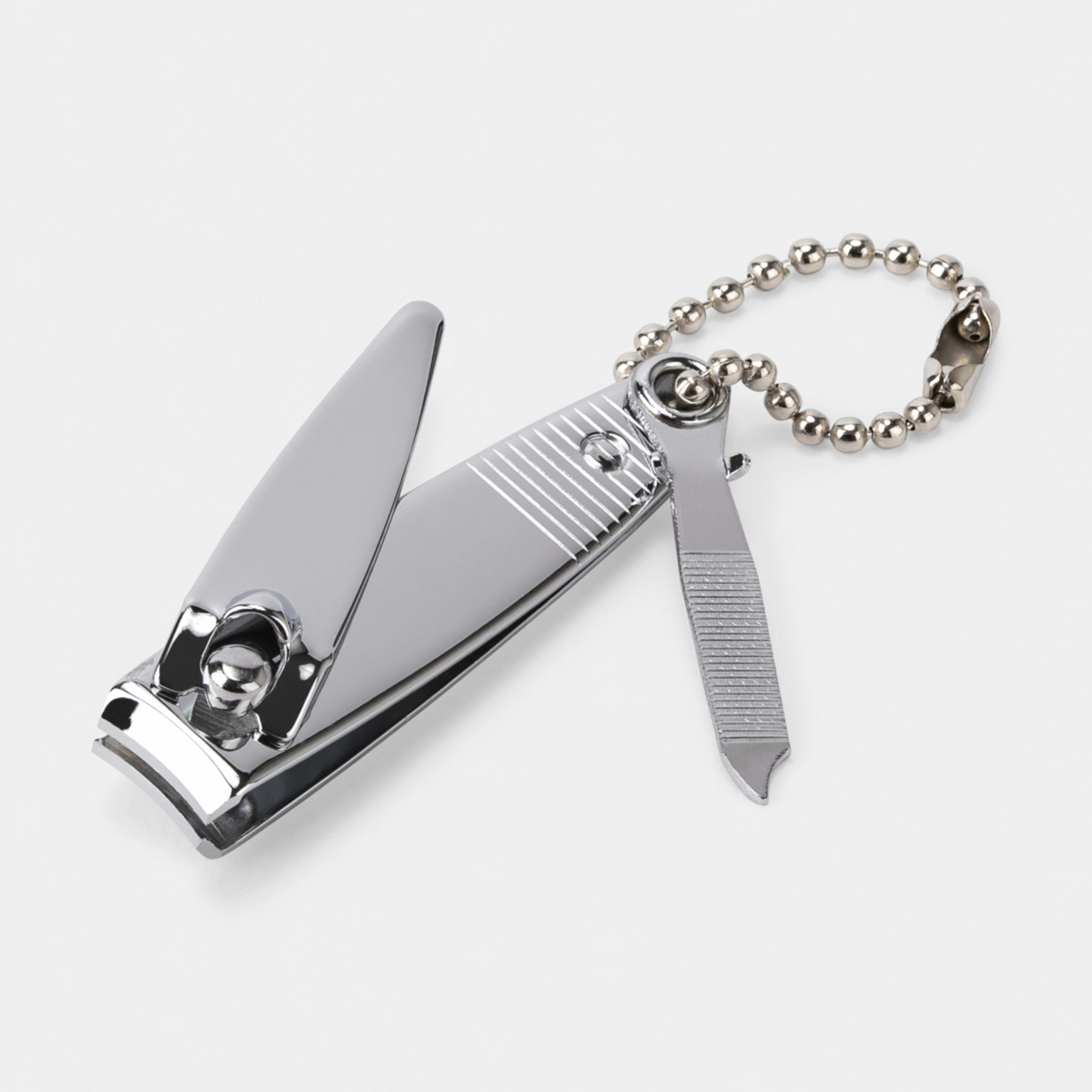 3-Piece Nail Clipper with Mini Nail Shaper and Cuticle Stick - Kmart