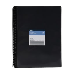A4 Insert Display Folder - Black - Kmart