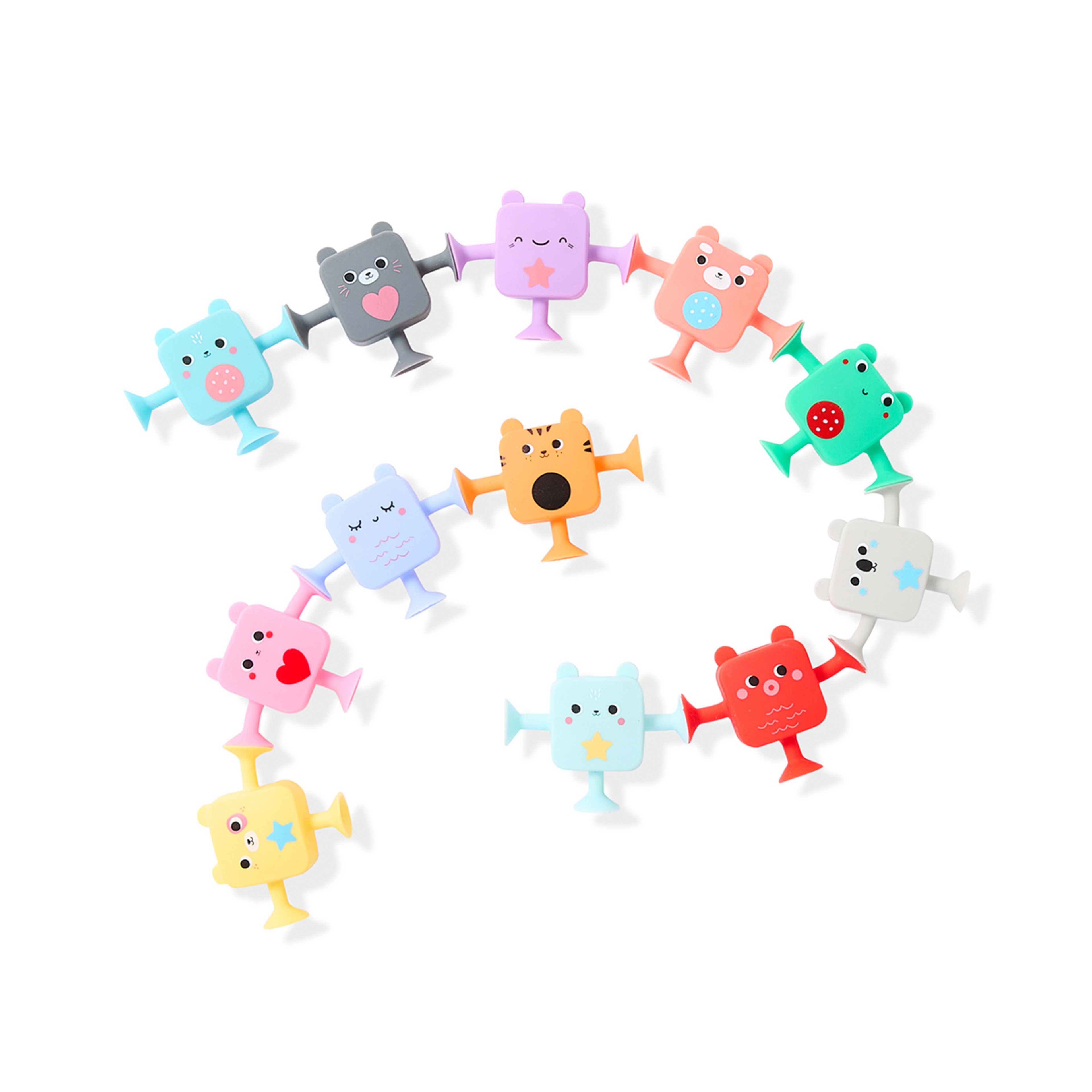 12 Pack Suction Bath Friends - Kmart