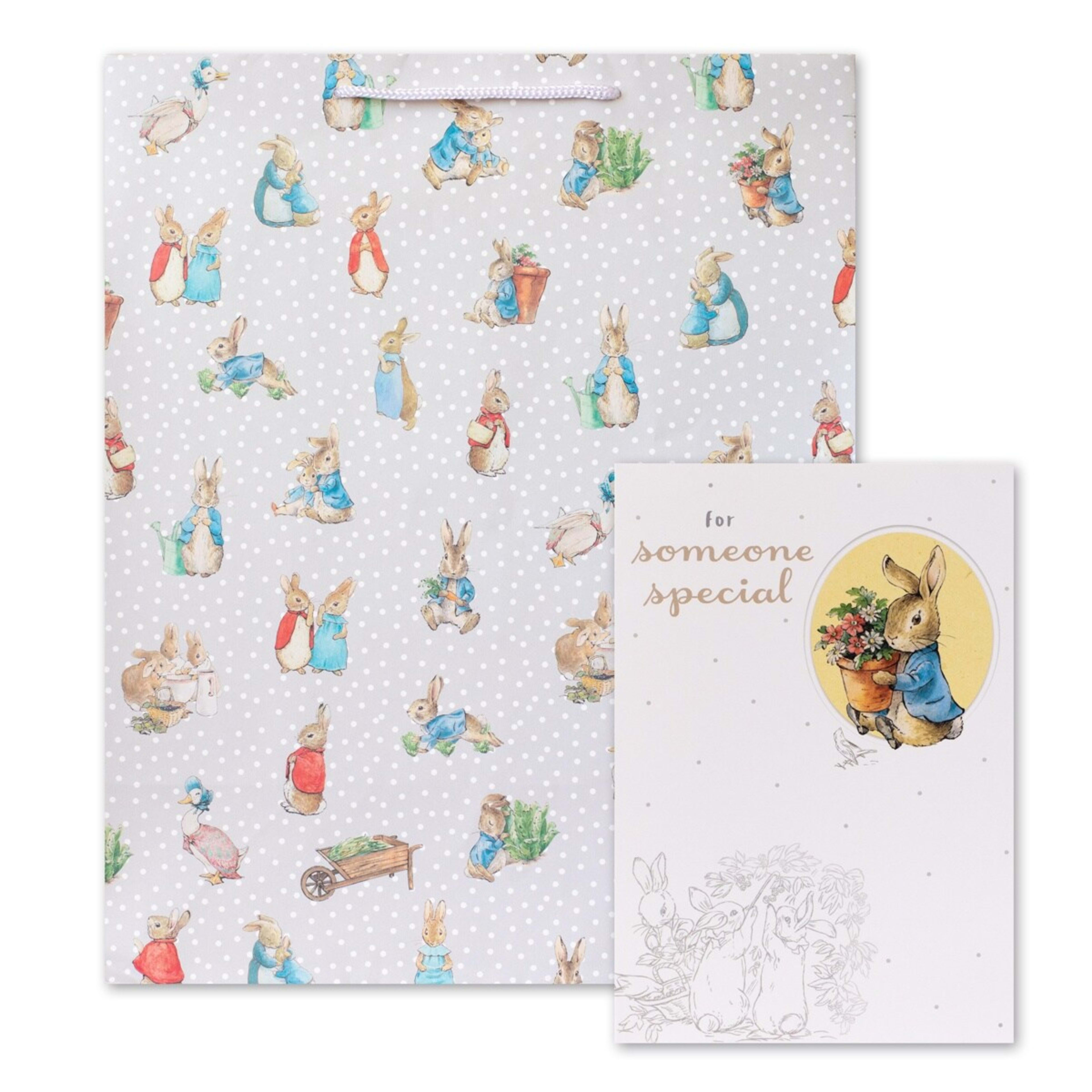 Hallmark Peter Rabbit Gift Bag and Card Combo - Large - Kmart
