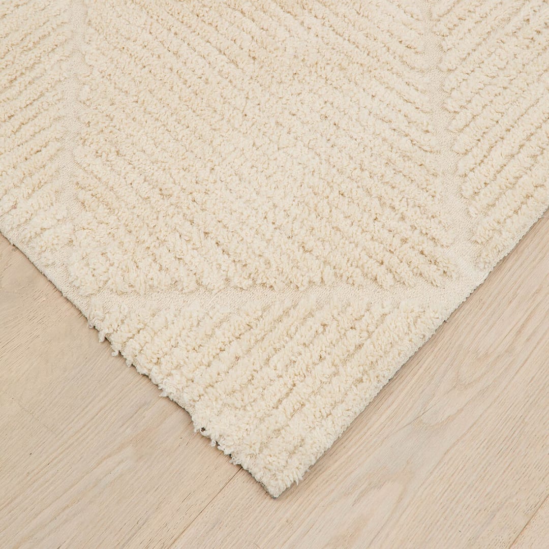 Samar Rug - Beige, Extra Large - 270cm x 180cm - Kmart