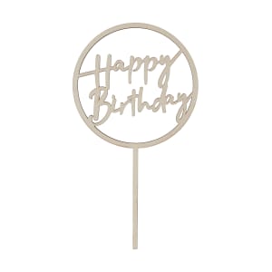 Happy Birthday Cake Topper - Kmart