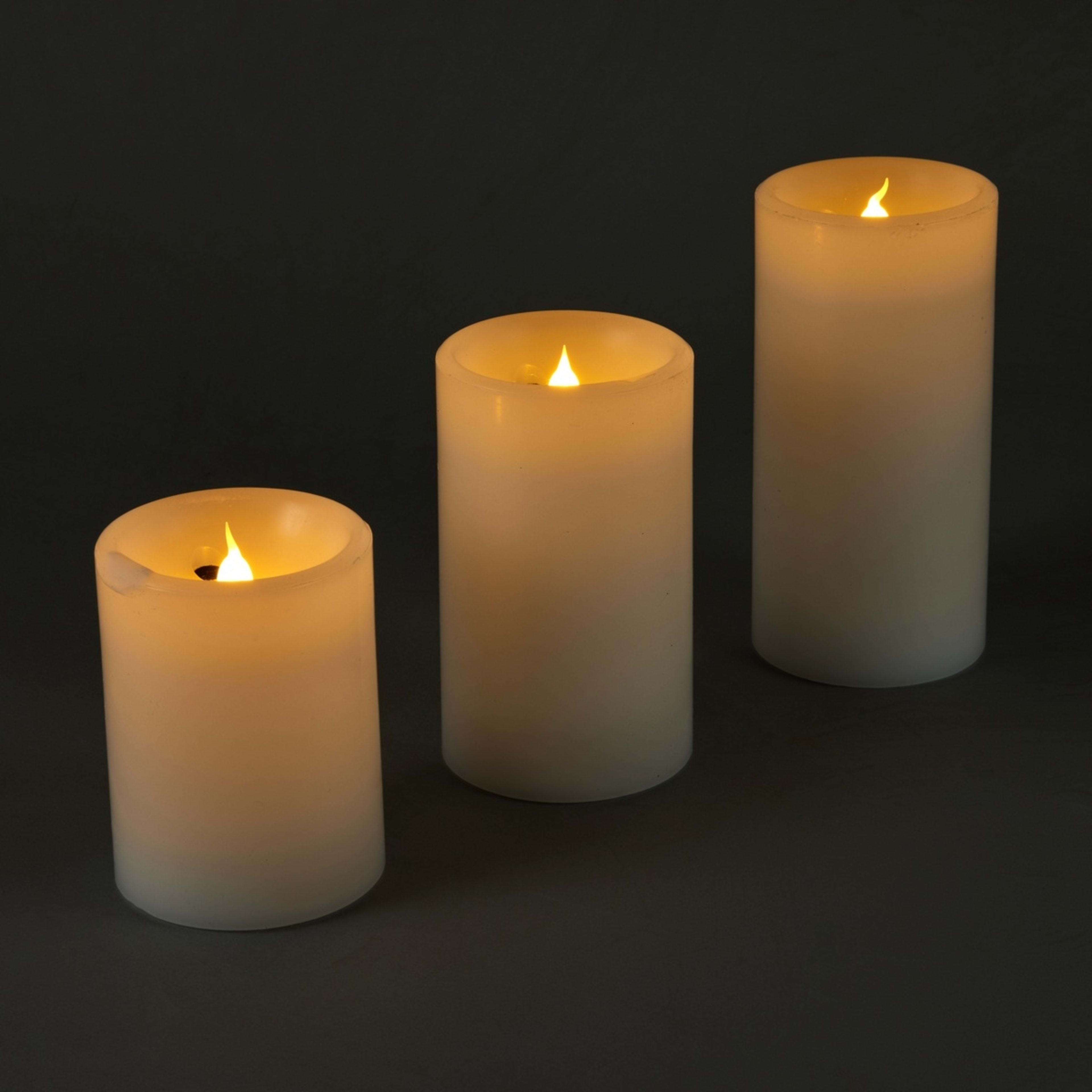 3 Piece LED Blowout Candles - Kmart
