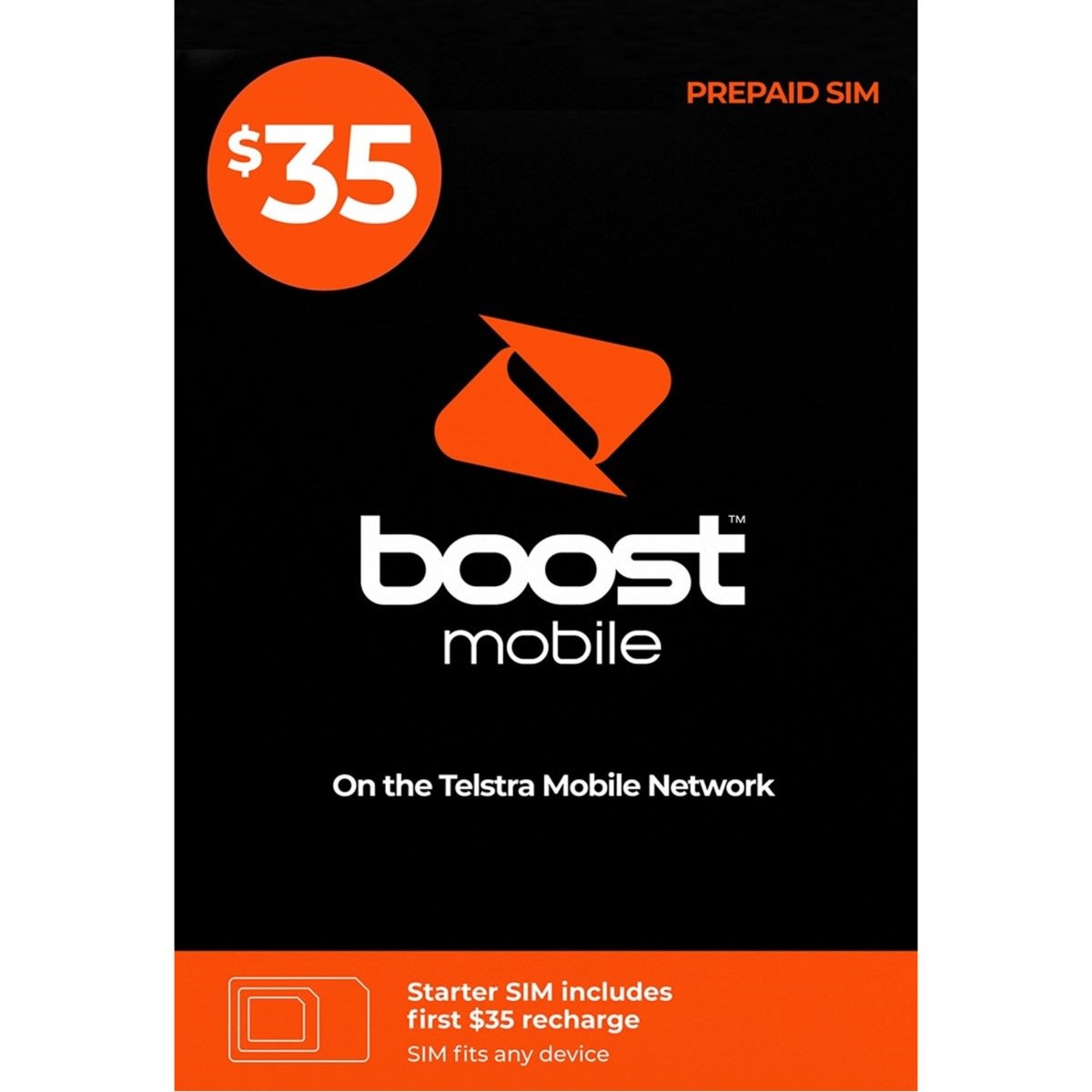 Boost Telstra $35 Prepaid SIM - Kmart