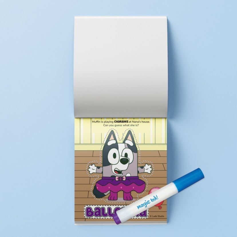 INKredibles Bluey Mess-Free Activity Kit - Book - Kmart