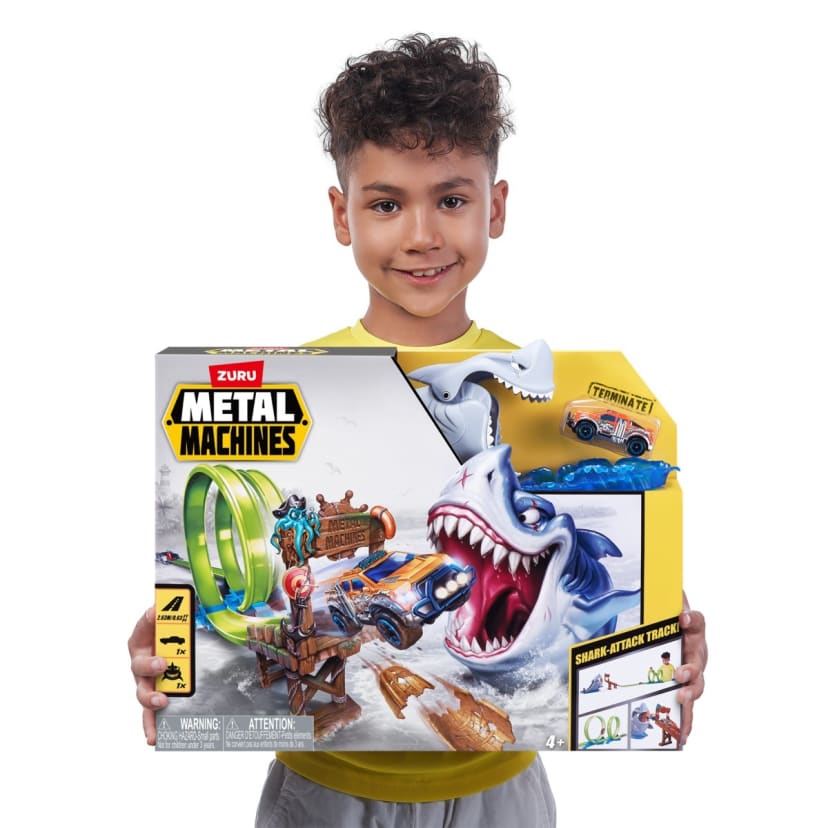 Zuru Metal Machines Shark Attack Track - Kmart