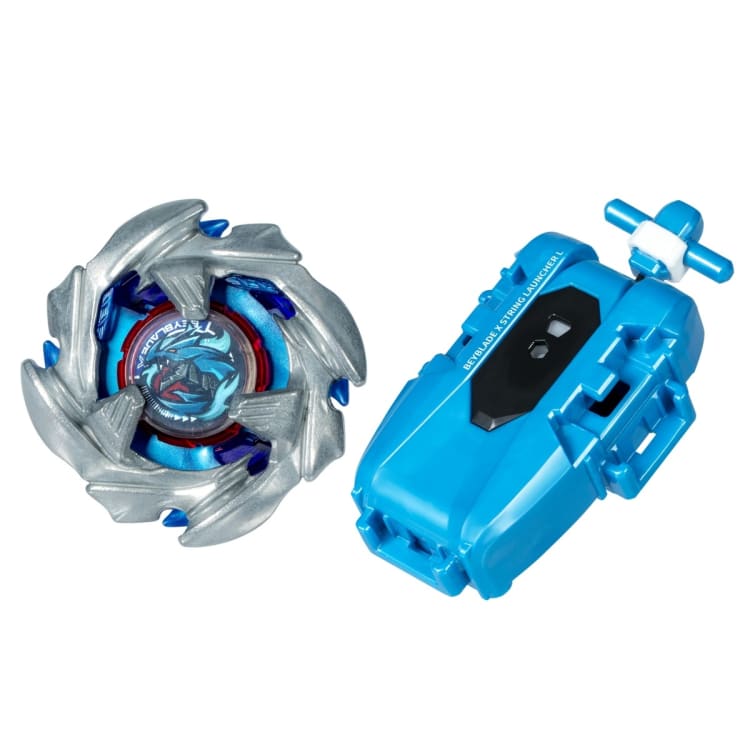 Beyblade X Cobalt Dragon 2-60C Deluxe Left-Spin String Launcher Set - Kmart