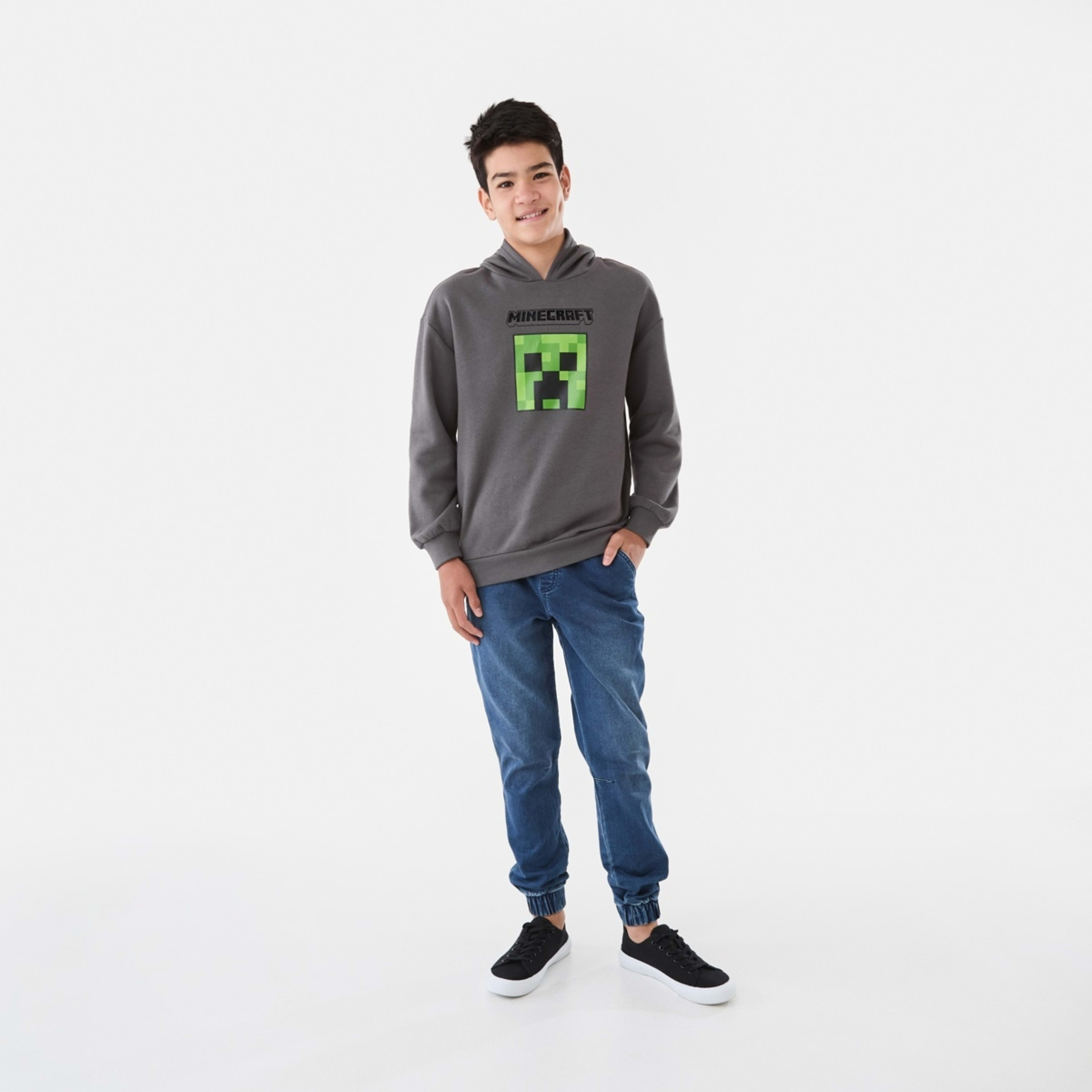 Minecraft License Hoodie - Kmart